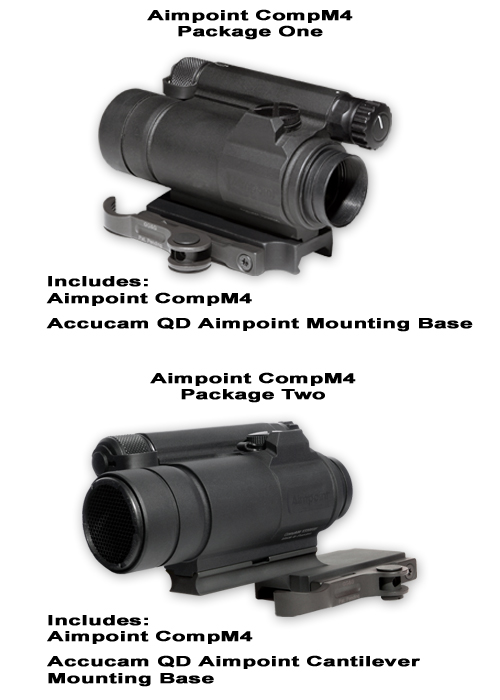 Aimpoint Comp M4| Aimpoint M4| Comp M4 Best Value Package